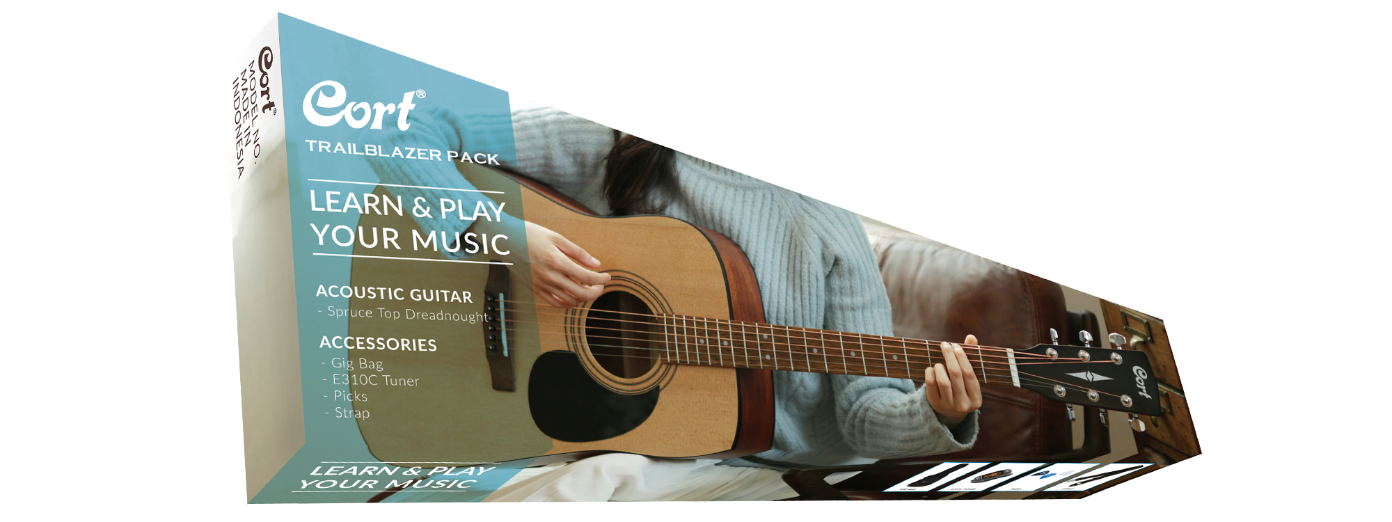 Cort CAP810 Acoustic Package – Bandland Toowoomba