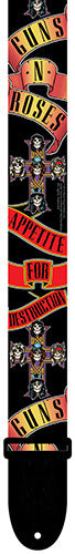 Guns N Roses App 2" Poly Strap – Bandland Toowoomba