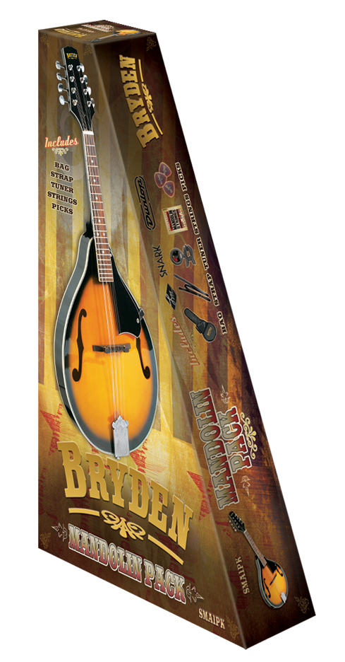 Bryden SMA1PK Mandolin Beginners Pack – Bandland Toowoomba