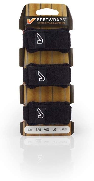 GRUV GEAR Fretwraps - 3-Pack - Black (Small) FW-3PK-SM – Bandland Toowoomba